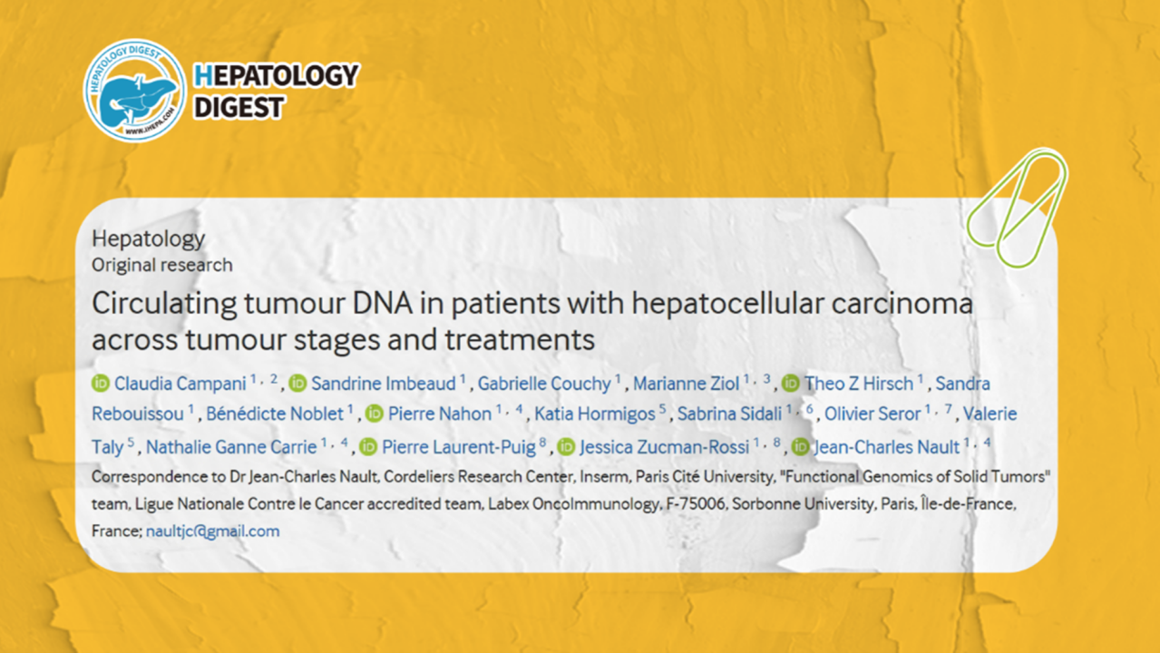 Dynamic Changes in Circulating Tumor DNA in Hepatocellular Carcinoma ...