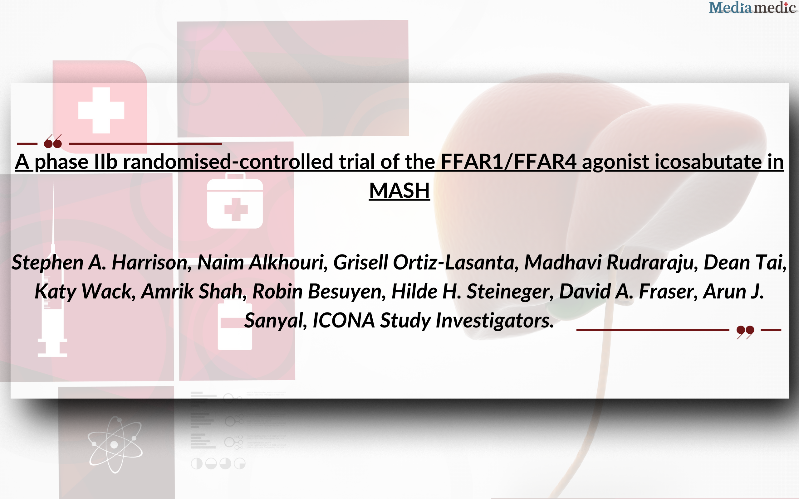 Exploring Icosabutate for MASH: Insights from a Phase IIb Trial ...